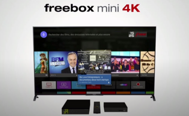 Info de Geek !: Conférence Free : Une nouvelle Freebox mini 4K.