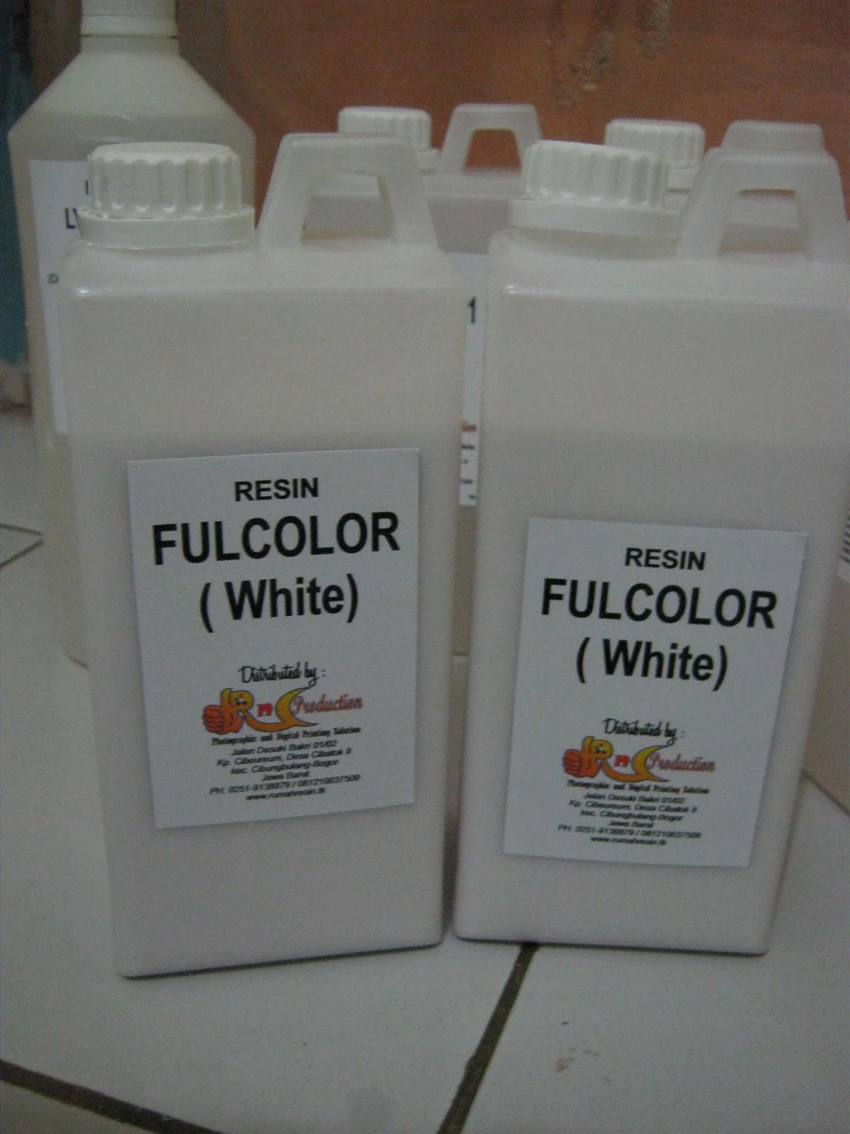 Resin dan hasil kreasinya: Resin Full Color