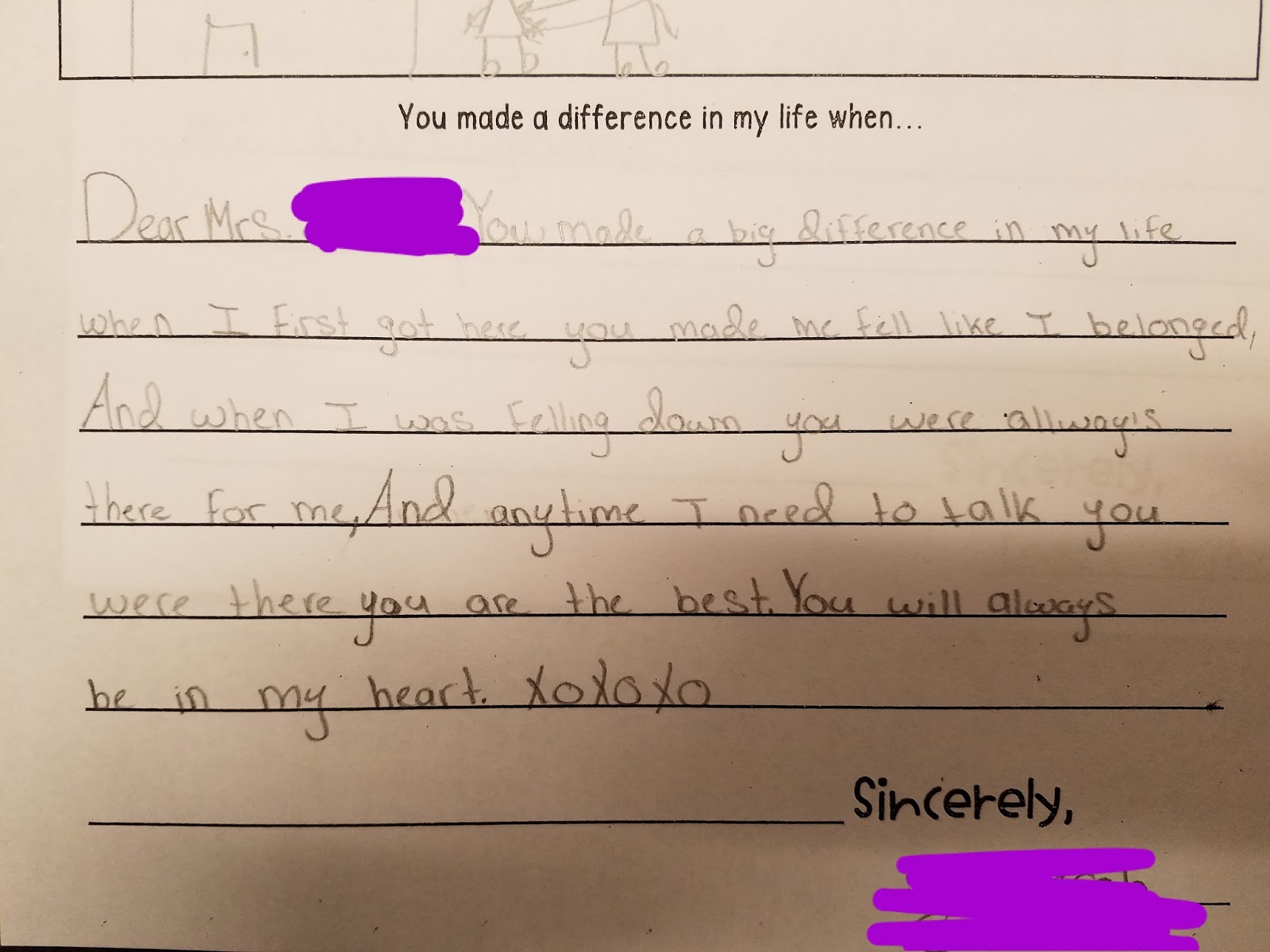 Kindness Letters/Staff Morale Boosters - Mrs. Bell The Crafty Counselor