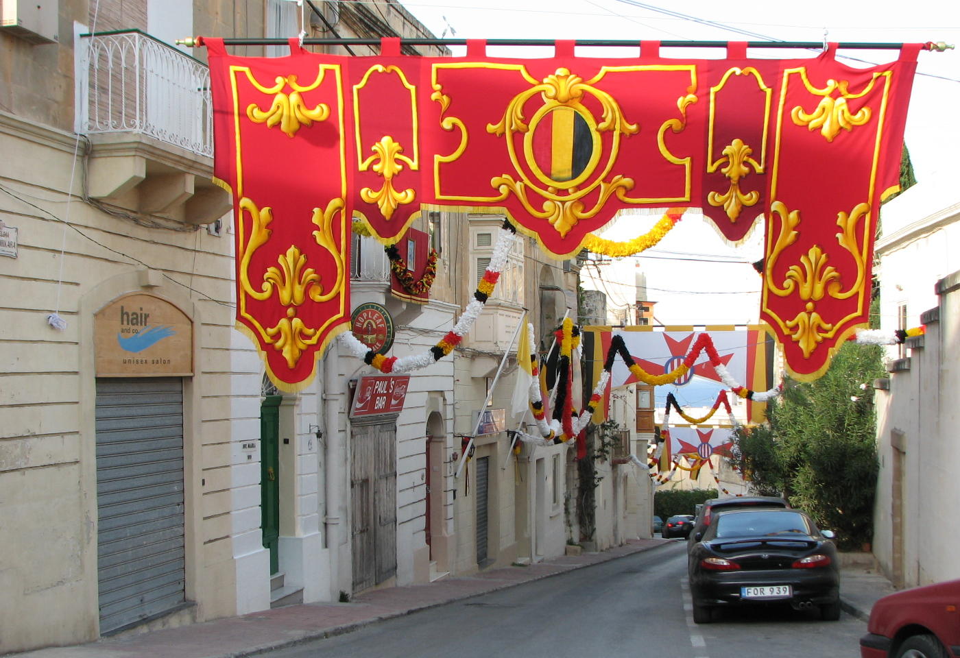 Father Julian's Blog: St Julian's Festa decorations