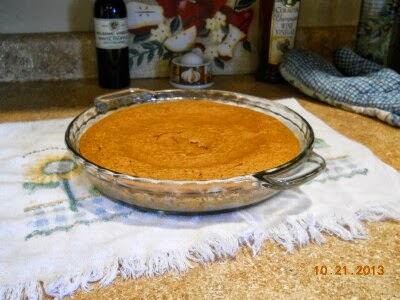 Tweaked at Chez Jan: Amazing Nuked Pumpkin Pie