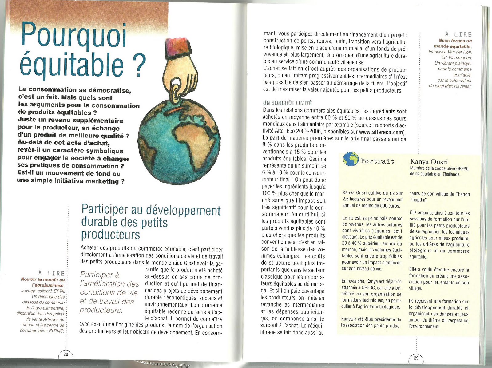 Ma classe de FLE ...: Le commerce équitable