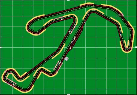 Carrera Digital 132 slotracing: Il circuito di Misano - Misano Track
