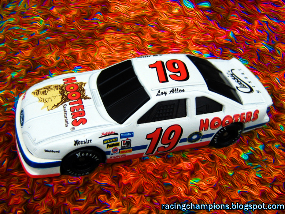 NASCAR Racing Champions Blog: Loy Allen Jr. #19 Hooters Ford