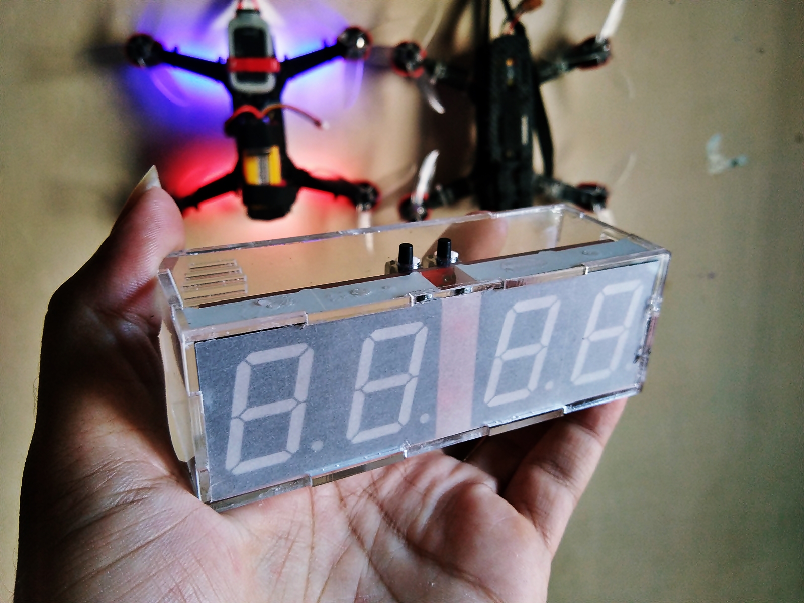 Digital Clock Seven Segment Arduino 4 Digit Ds3231 And Dht11 Dicky B Mz