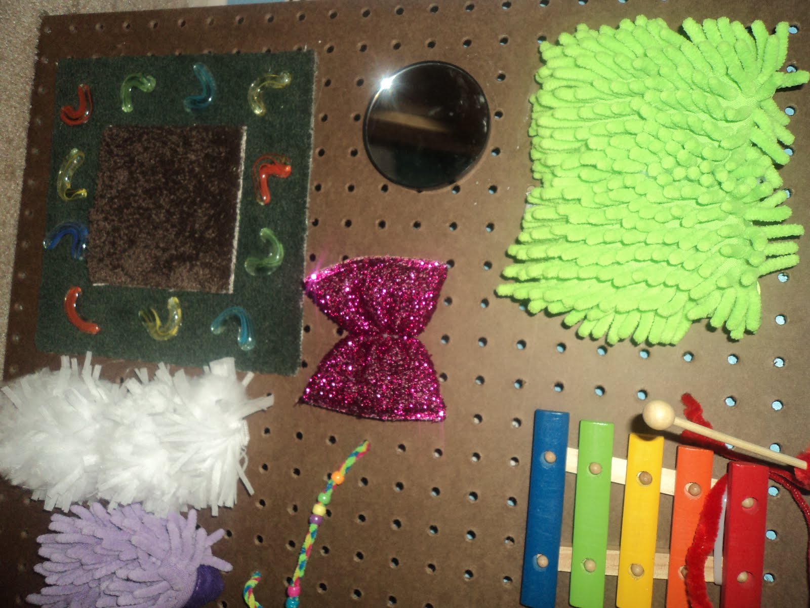 The OT Mama: DIY Sensory Board