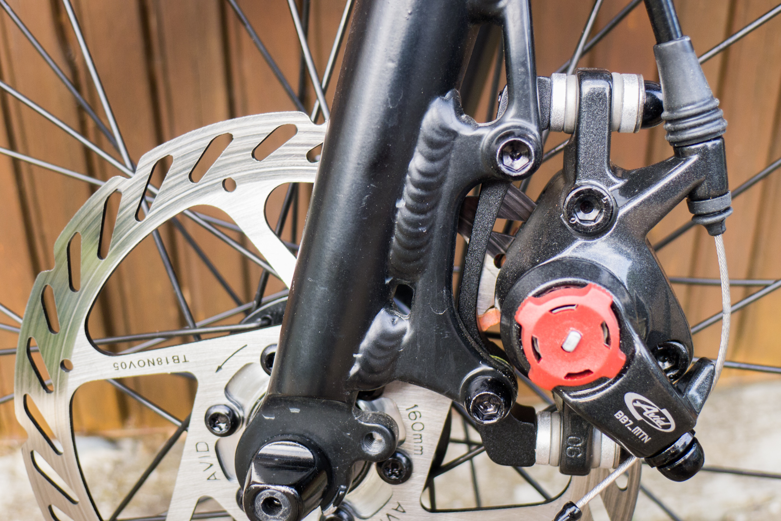 Installation de freins à disque