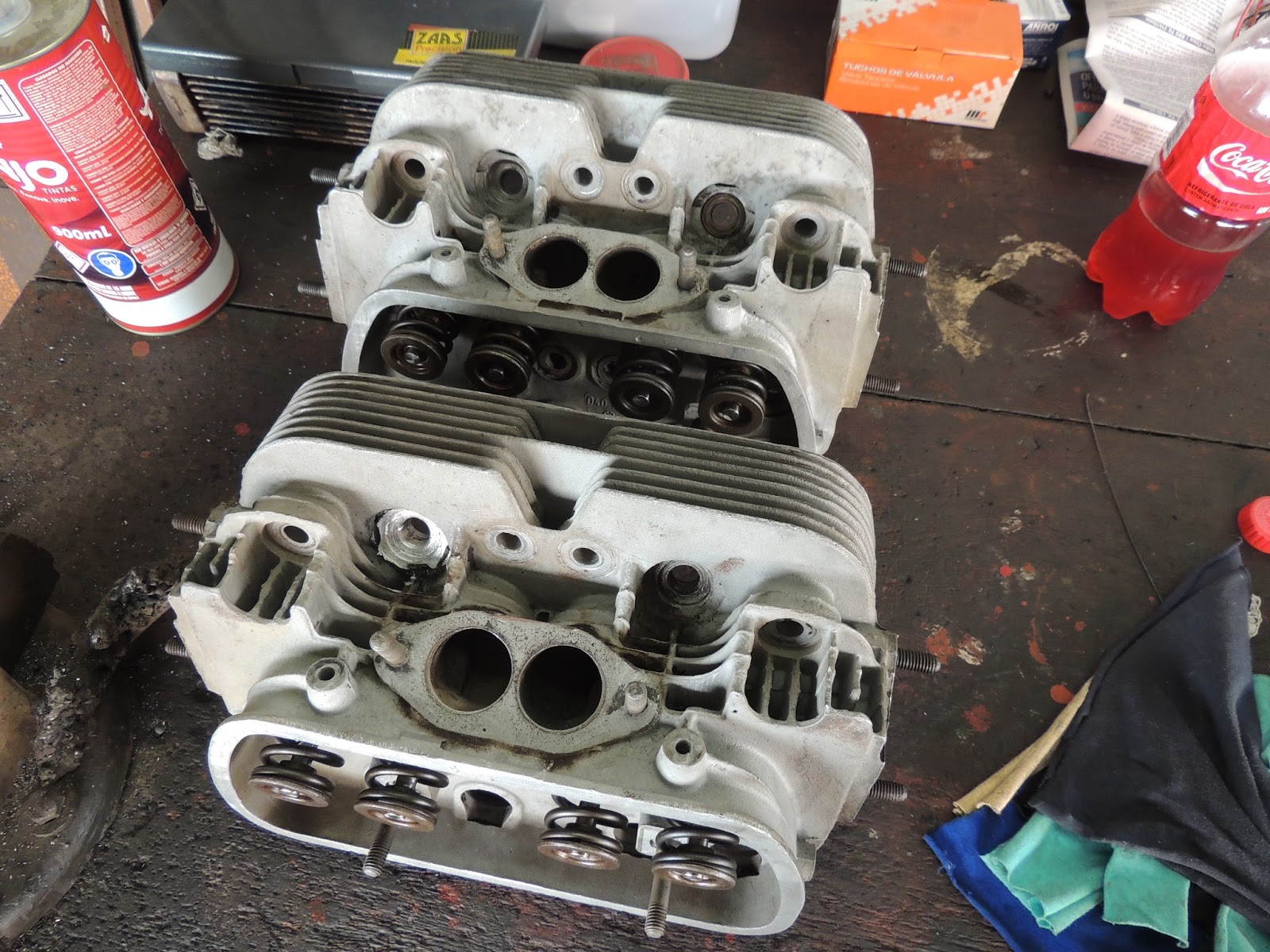 oficina boxer: motor 1600 montado