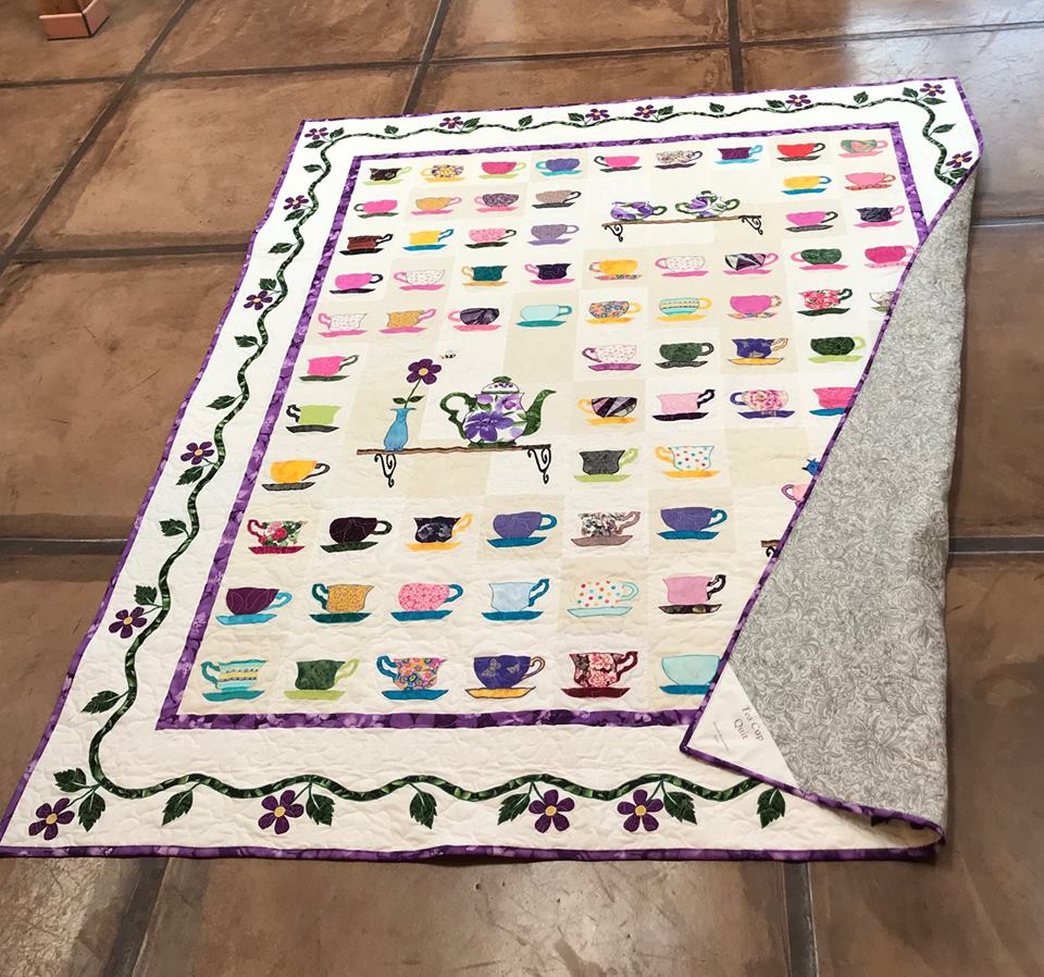 PJ's Crafty Creations: Rhoda's Tea Time Quilt Pattern