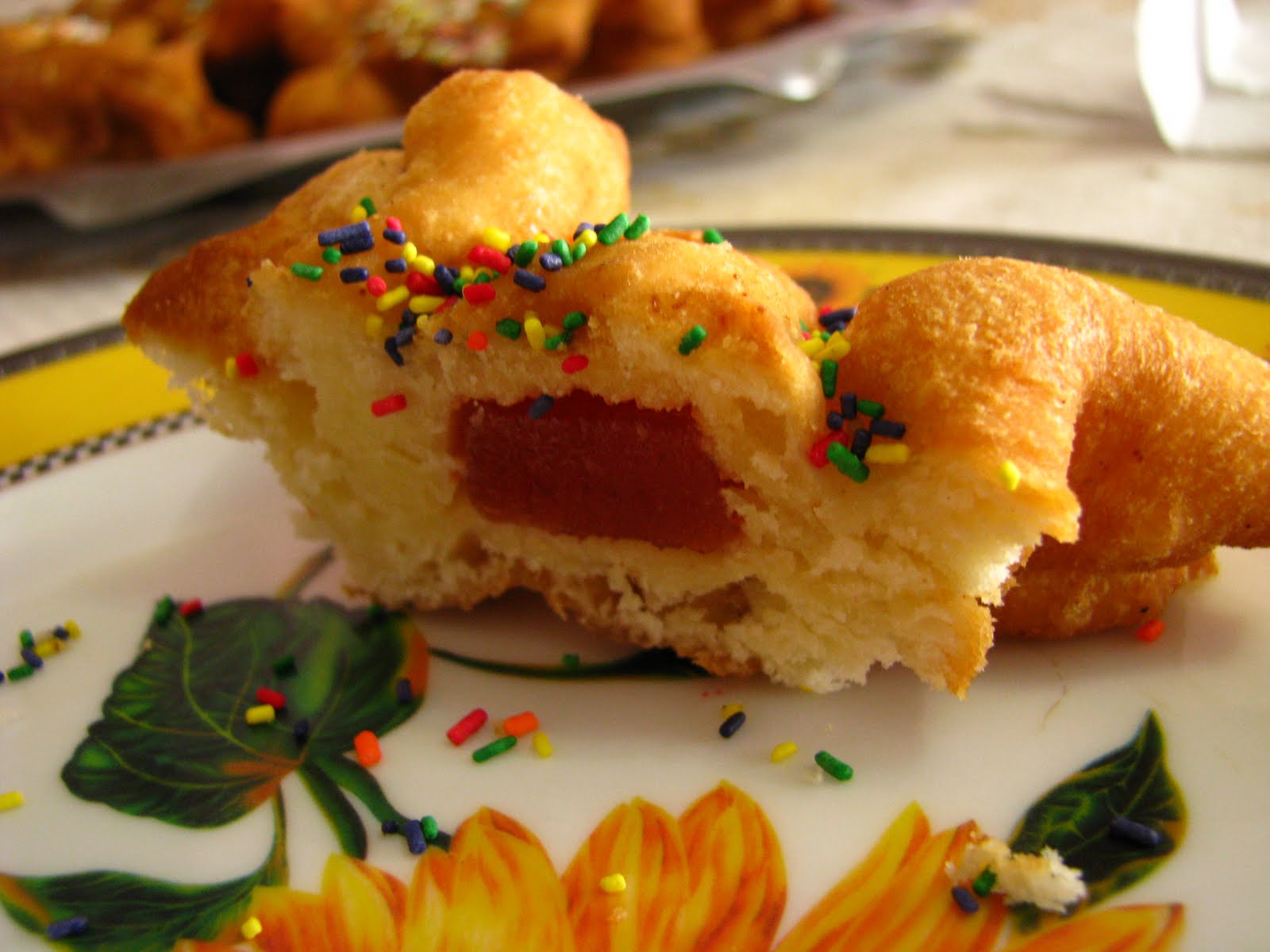 Pastelitos de membrillo y de batata, para el 25 de mayo