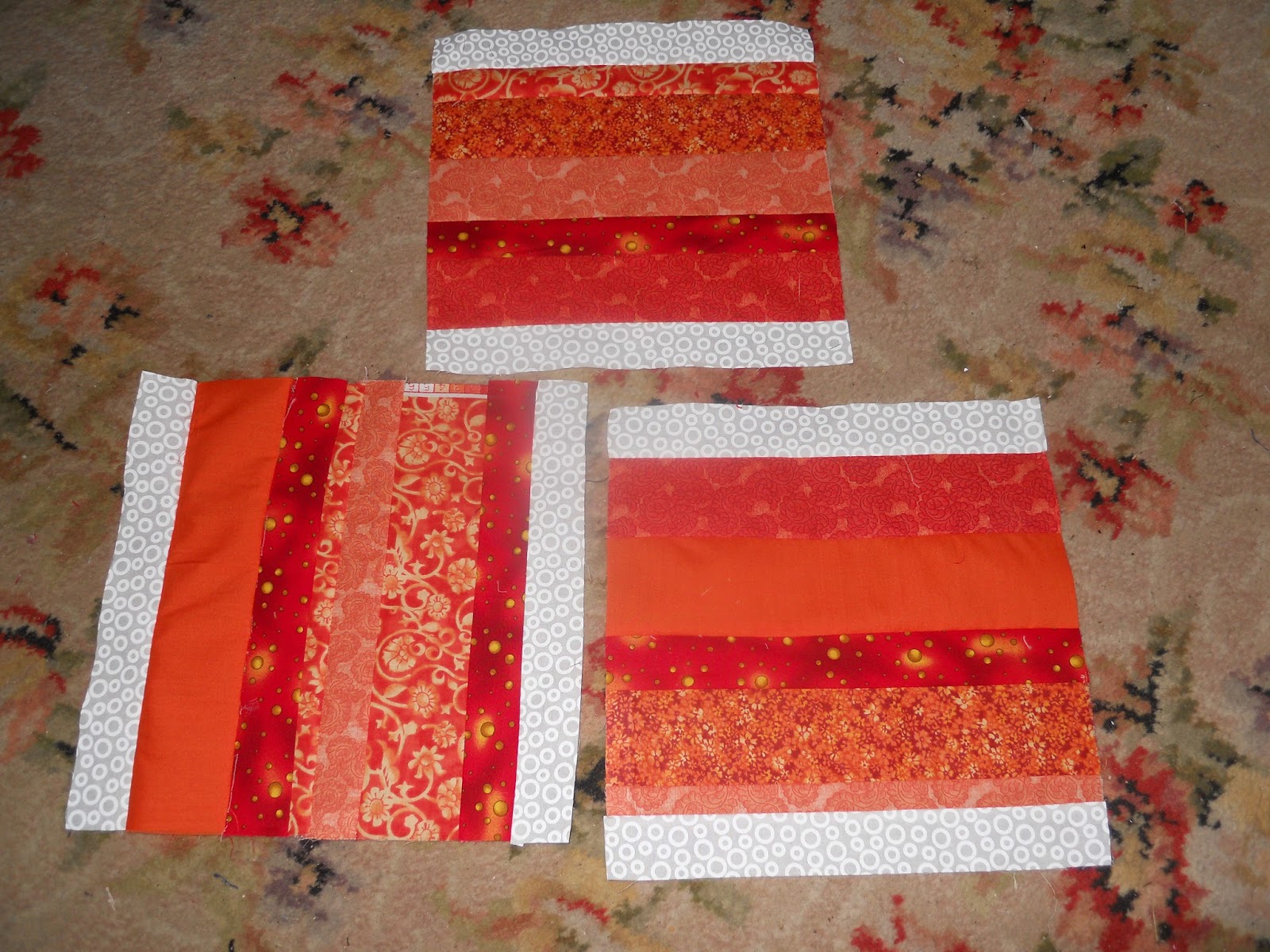 Kathy's Quilting Blog: String Blocks for a Block Drive