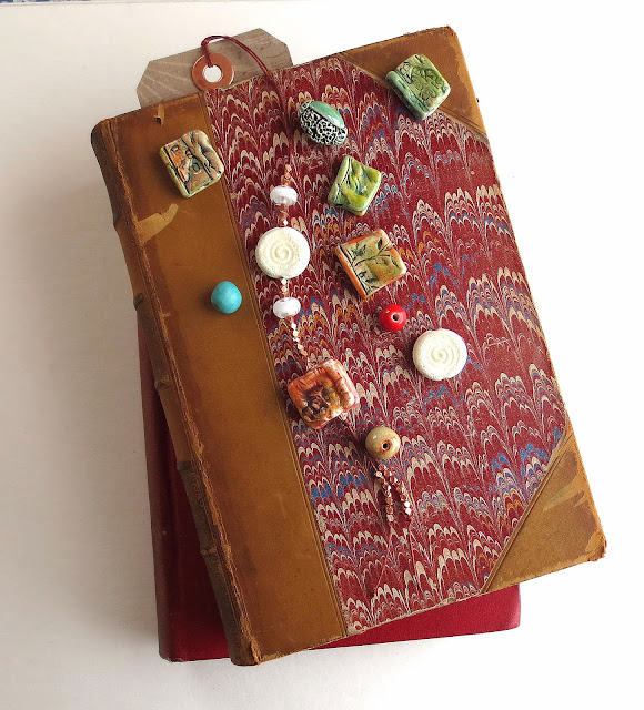 Art Bead Scene Blog: On the 4Th Day of Christmas: Book Bead Bookmarks ...