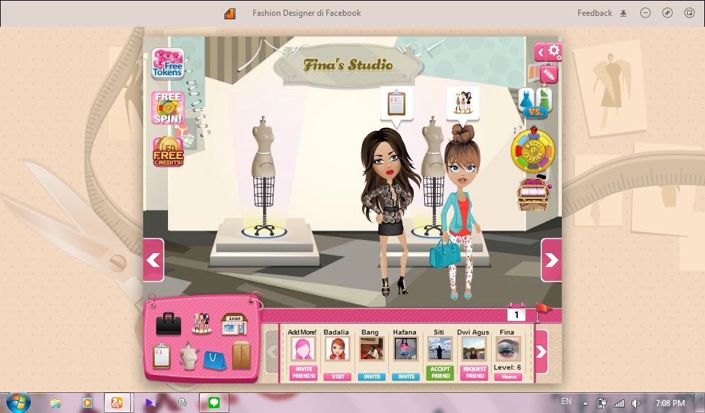 Game Facebook Terkeren Untuk Cewek! Fashion Style Detected~ - Creatifina