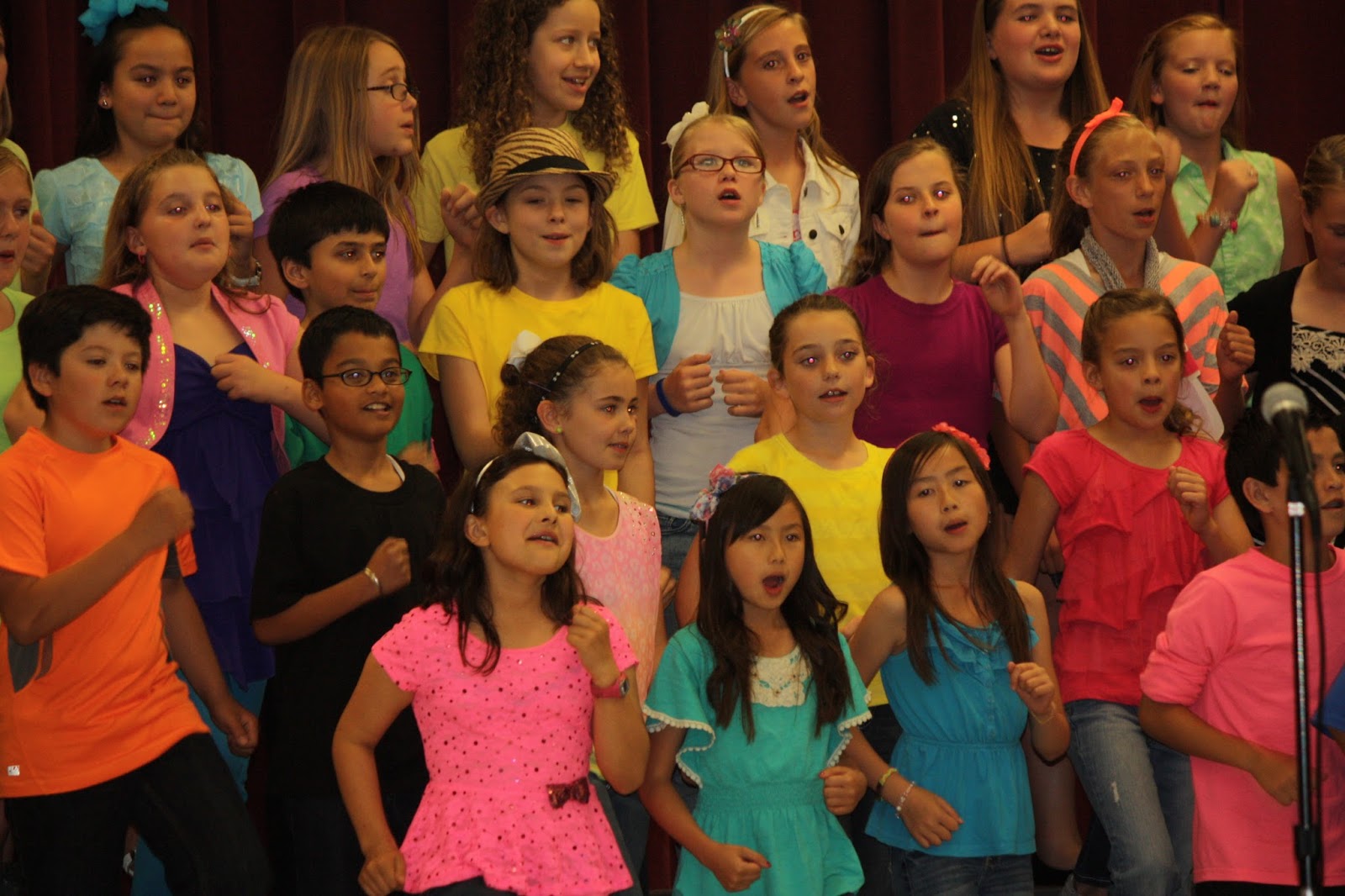 The Sharer Family: Choir concert-Beck Elementary