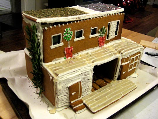 The Peas Perspective: Gingerbread Prefab!
