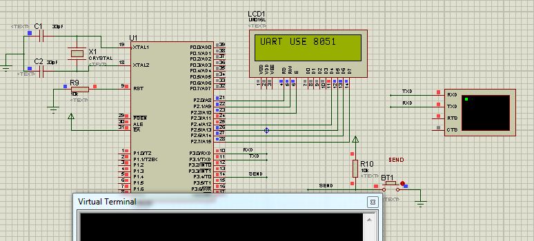 Bài 7: Giao tiếp UART với 8051. - Vi Điều Khiển 8051