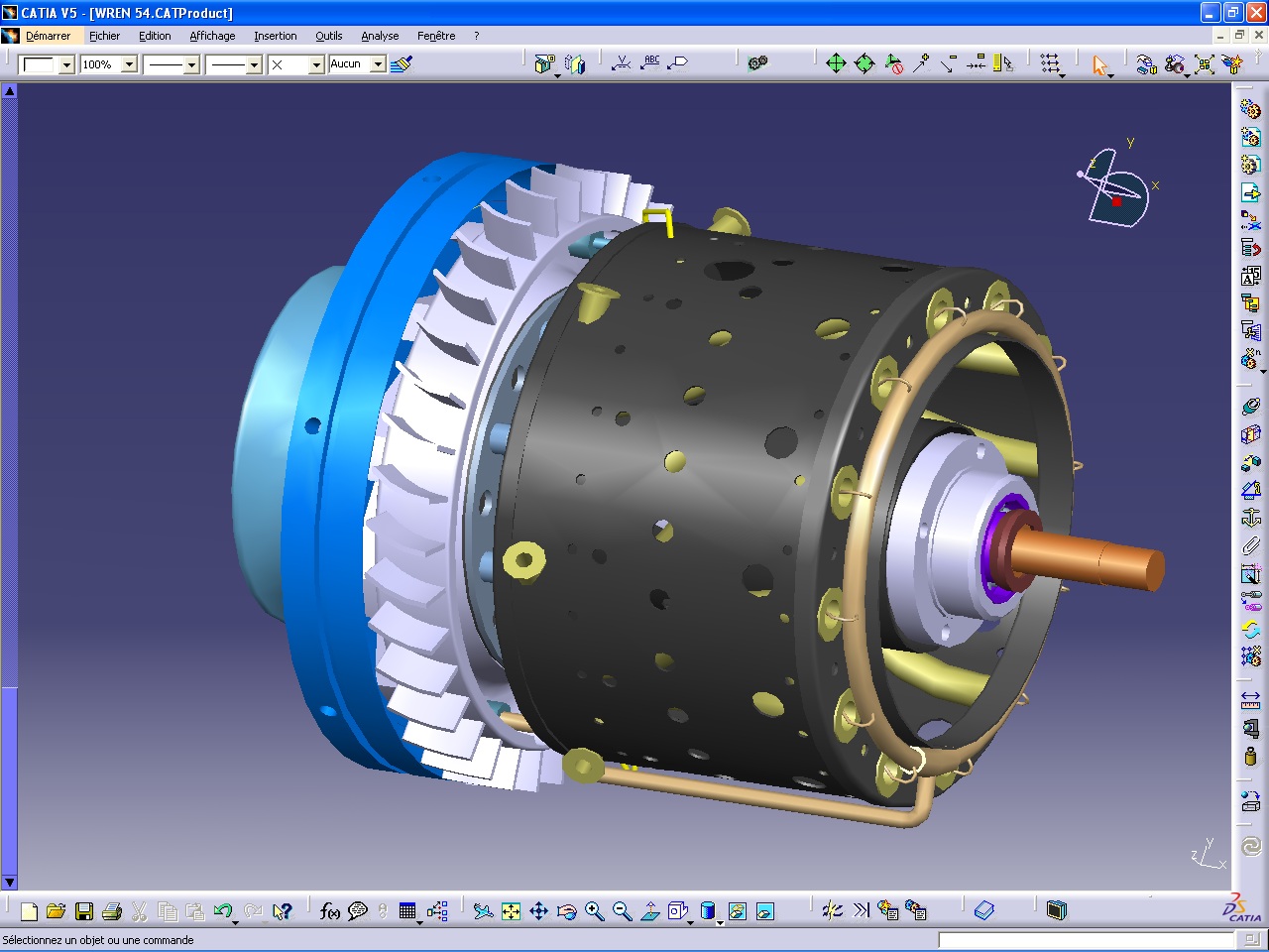 Homemade Wren 54 Mk1 Turbine project: Gallerie