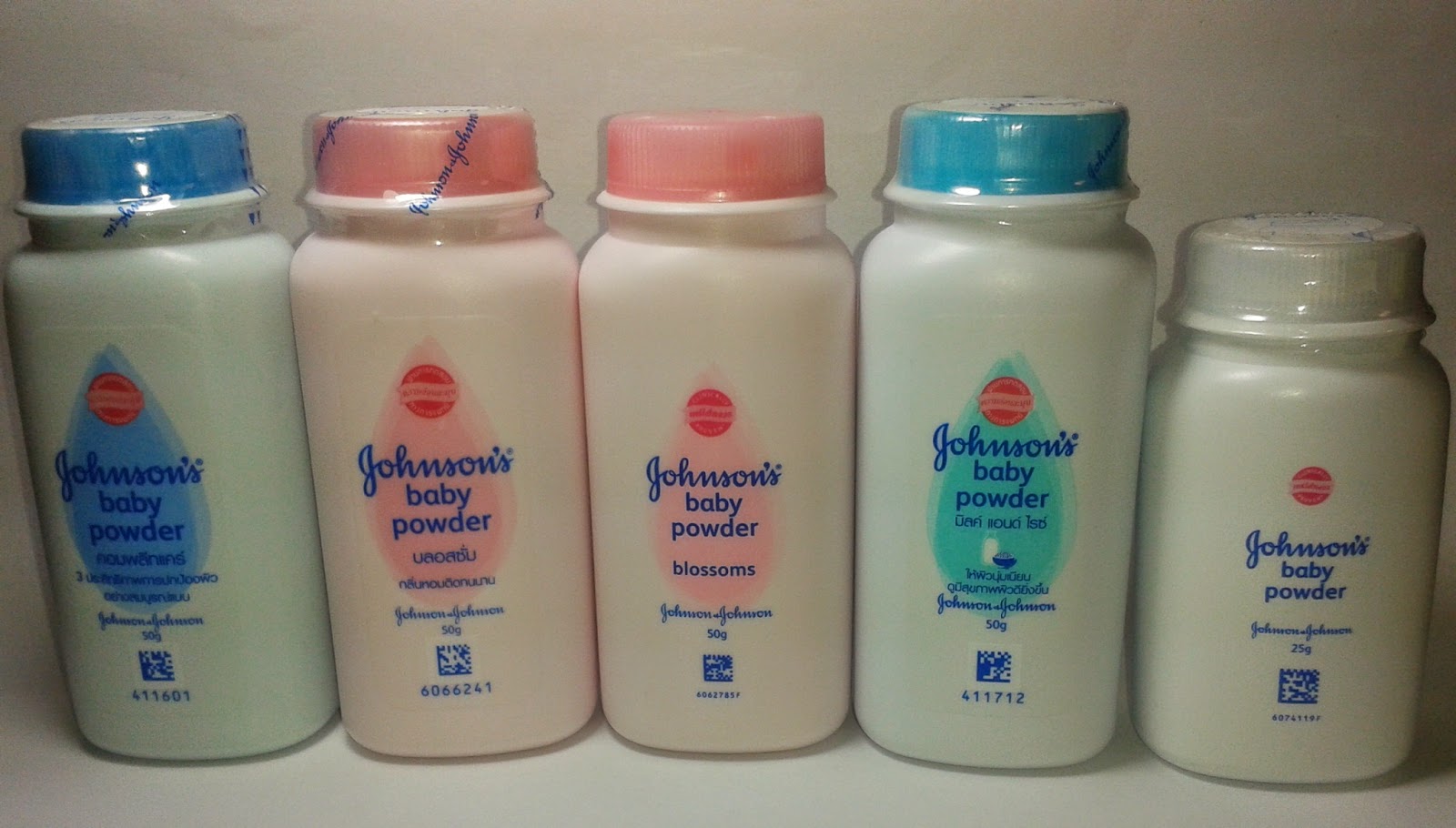 Miniaturas de Cosméticos e Amenities: Johnson's Baby Powder Mini ...