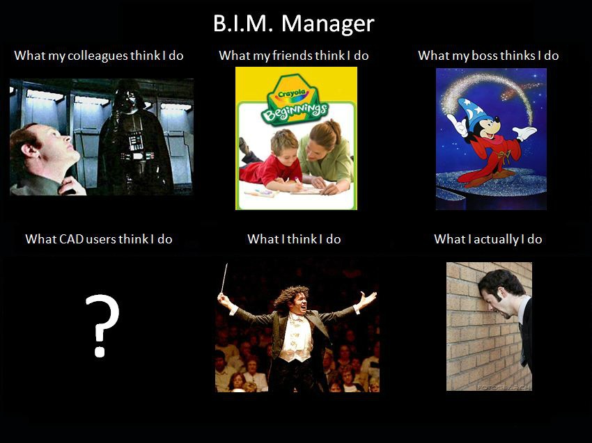 Who's afraid of the Big Bad BIM?: What I really do...