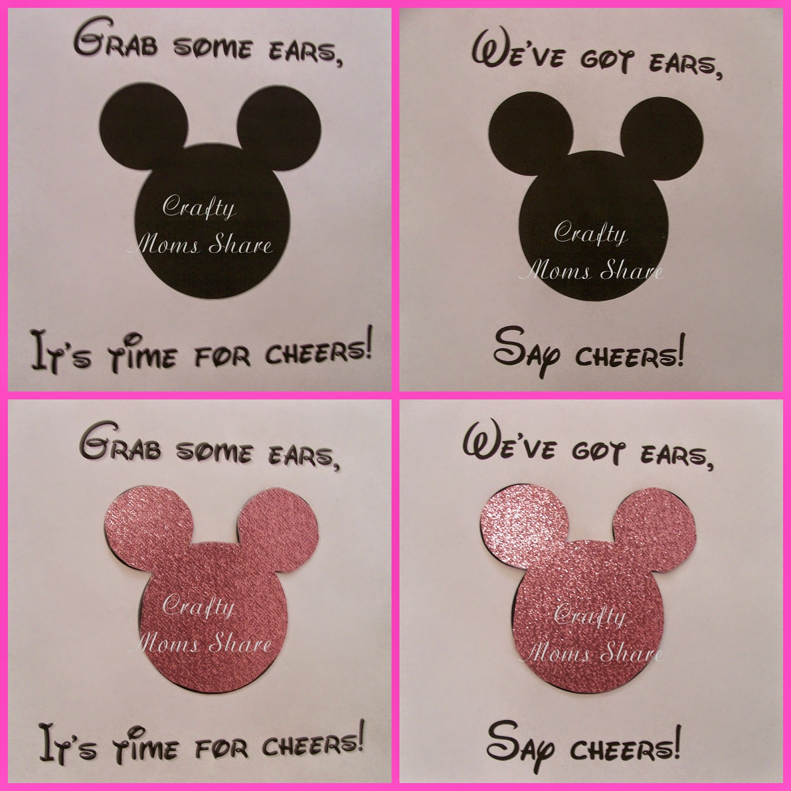 Crafty Moms Share: DIY Mickey and Minnie Mouse Ears and Free Printable ...