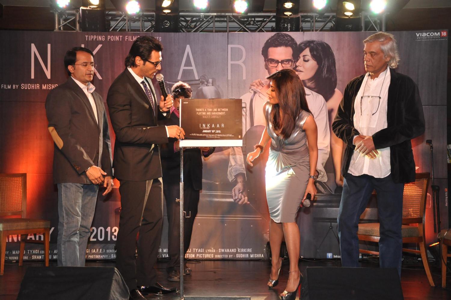 Chitrangada Singh and Arjun Rampal Unveil Inkaar 2013 Calendar ...
