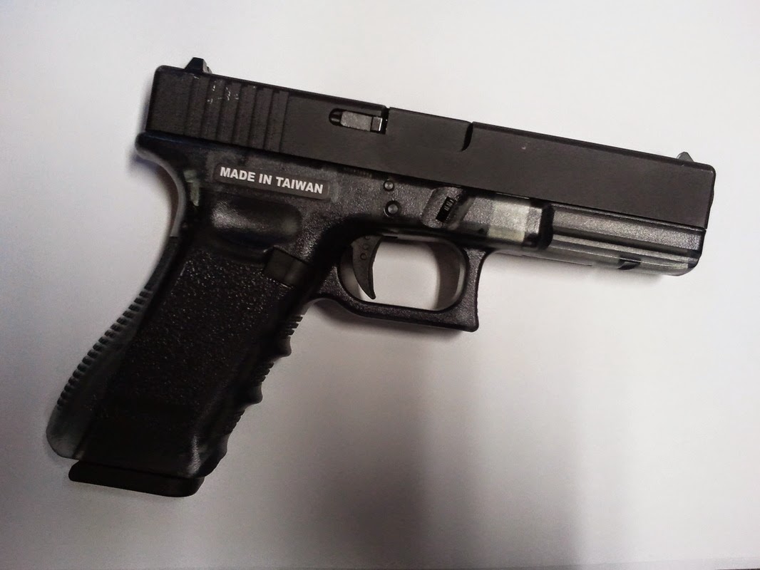 TAG-4 Airsoft: Skeleton Sidearms SS17 (glock 17) Review