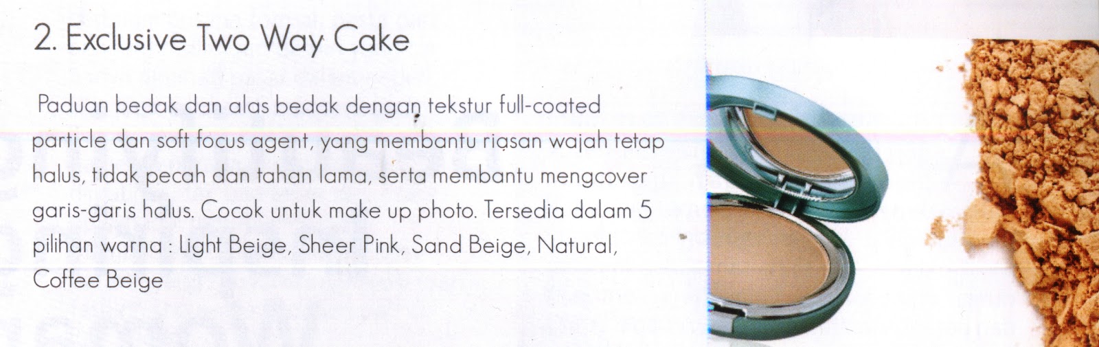 Wardah Kosmetik: Exclusive Two Way Cake