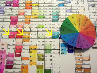 STAMPlorations™ Blog: {Spotlight Project} Maria Employs the Color Wheel ...