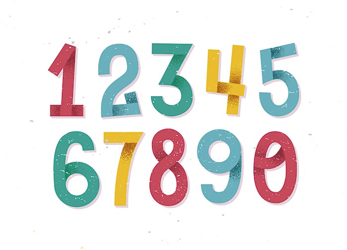 ¿Cómo se escriben los números?