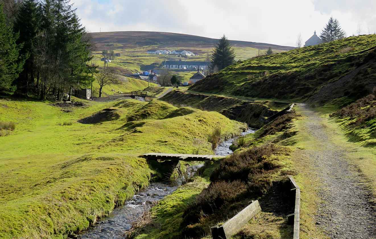 Alex and Bob`s Blue Sky Scotland: Wanlockhead. Leadhills. Lowther Hill ...