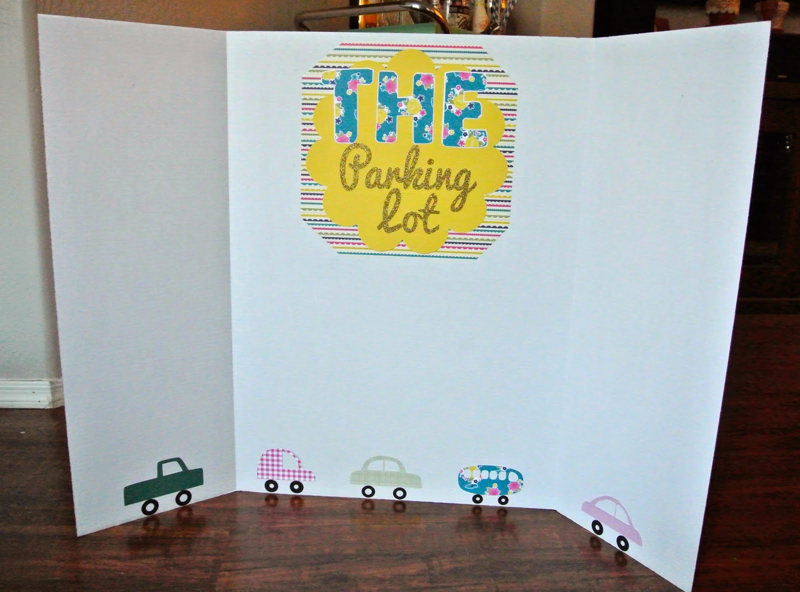 Loose Shoelaces: Monday Made It - Parking Lot Board