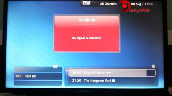 Cara Mengatasi dan Solusi First Media Error No Signal Detected pada TV ...
