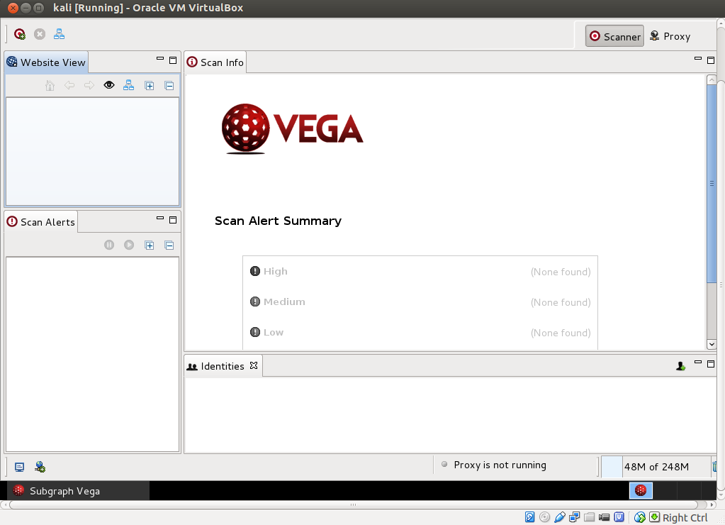 MELIORATE: VEGA SCANNER : Powerful Open Source Web Application ...
