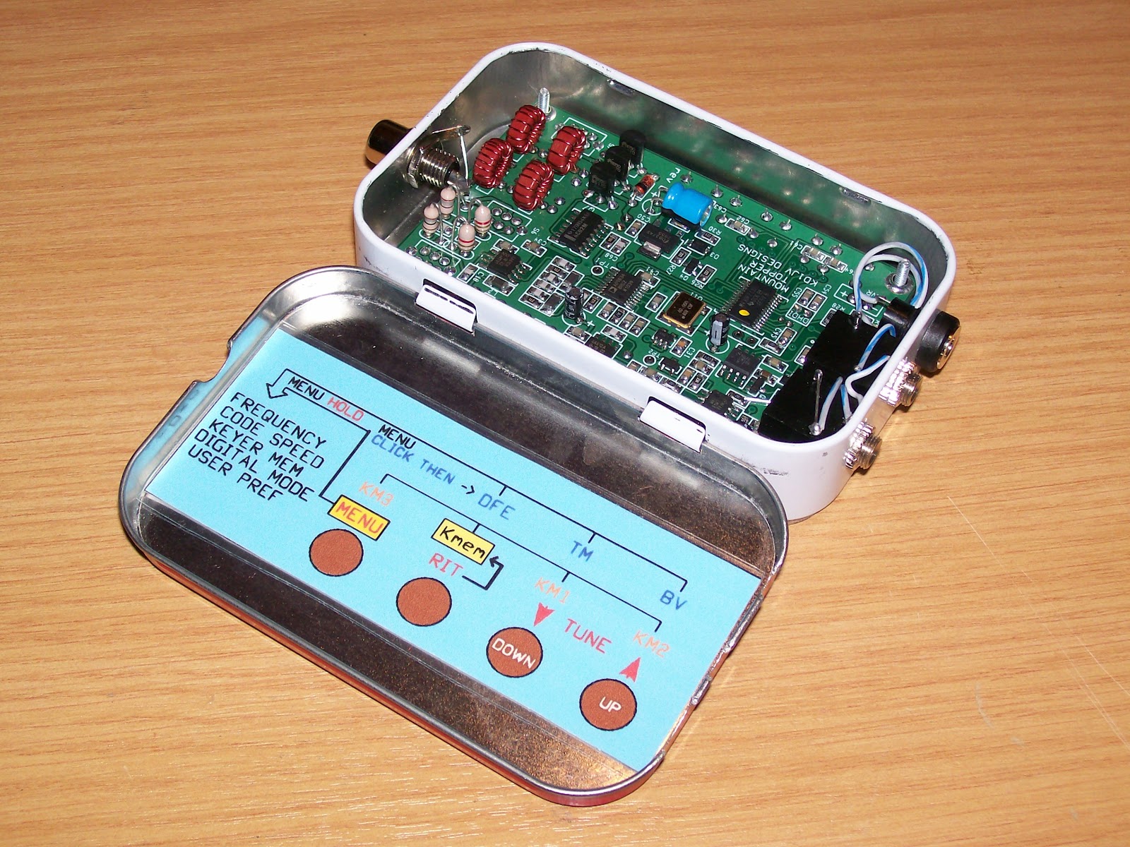 Colin M1BUU's radio stuff: KD1JV MTR