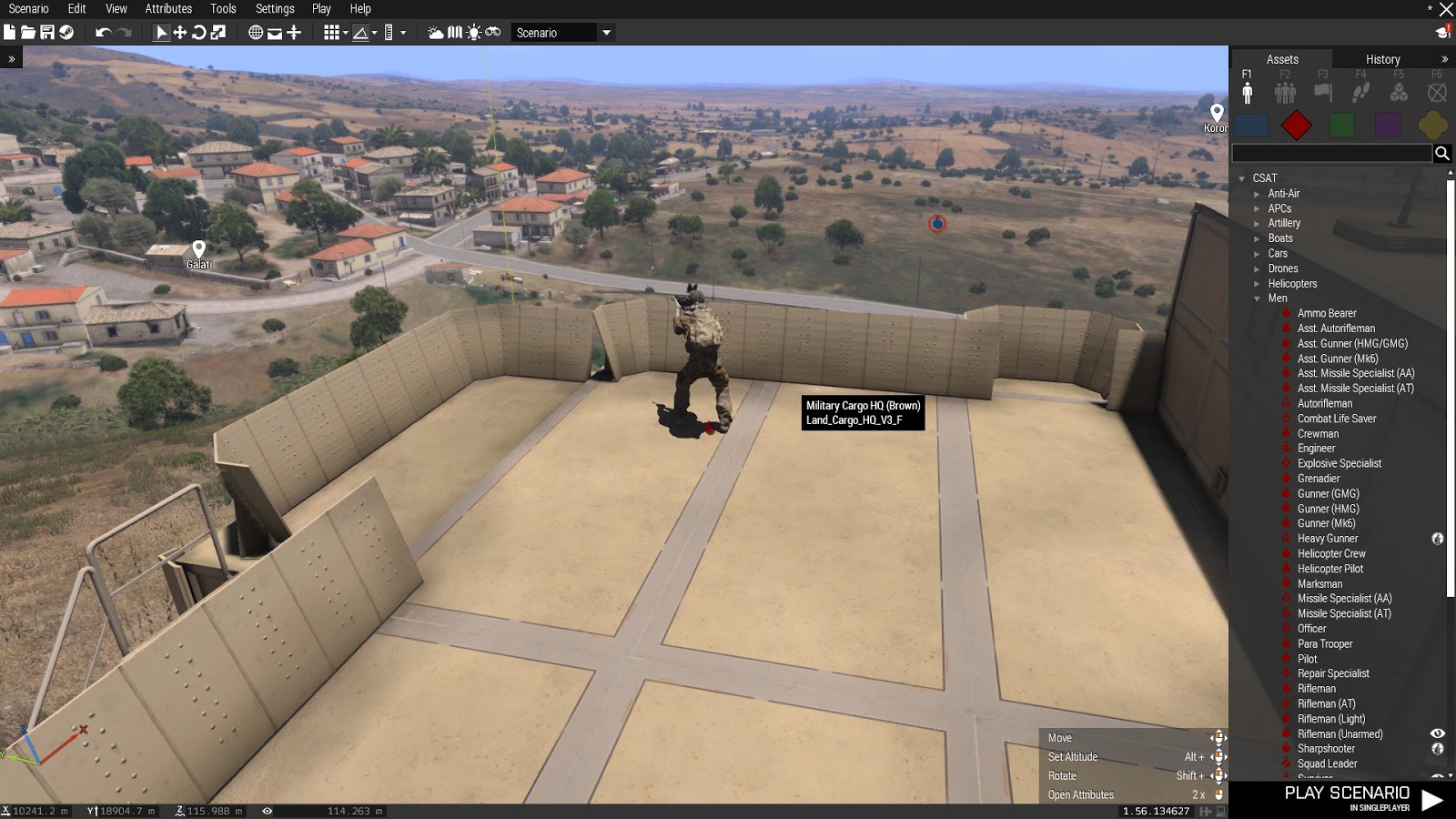 Real and Simulated Wars: ARMA 3 - Eden 3D Editor