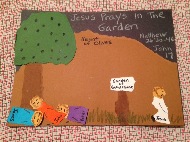 Children's Bible Lessons: Lesson - Jesus Prays In The Garden
