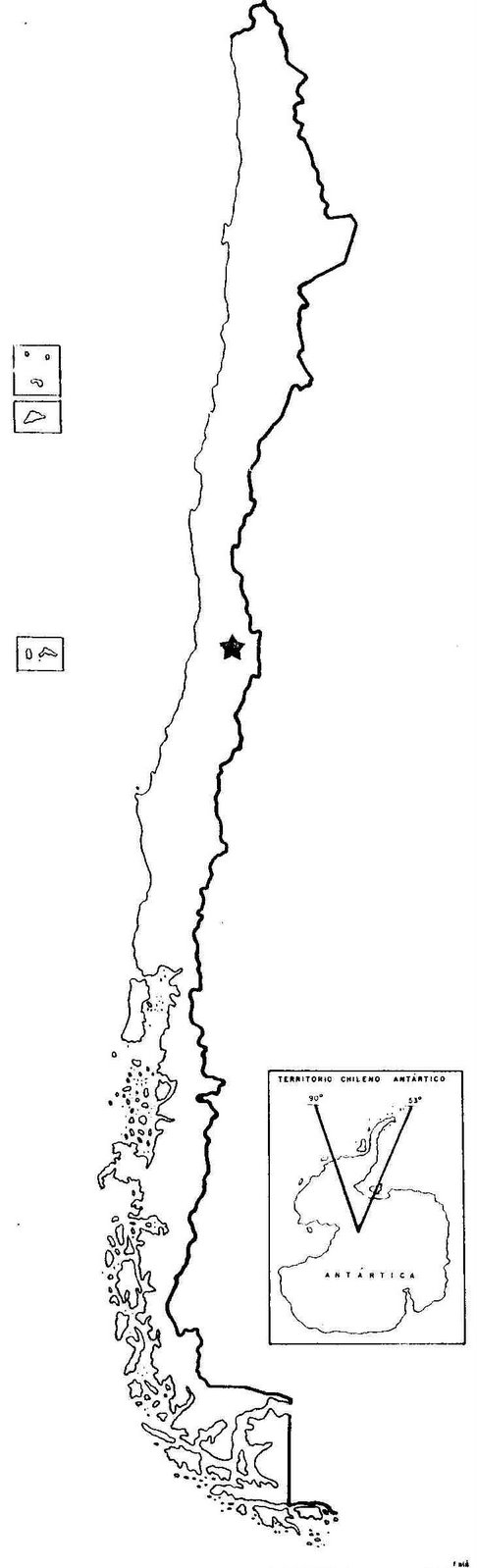 Laminas para colorear mapa de chile - Imagui
