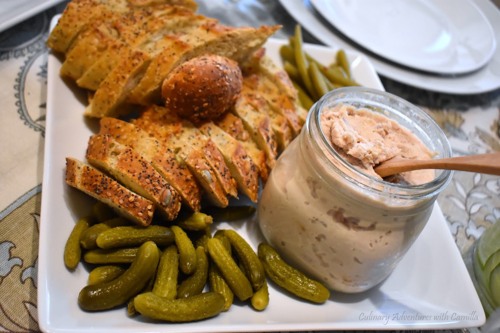 Rabbit Rillettes + Contratto Millesimato Extra Brut 2012