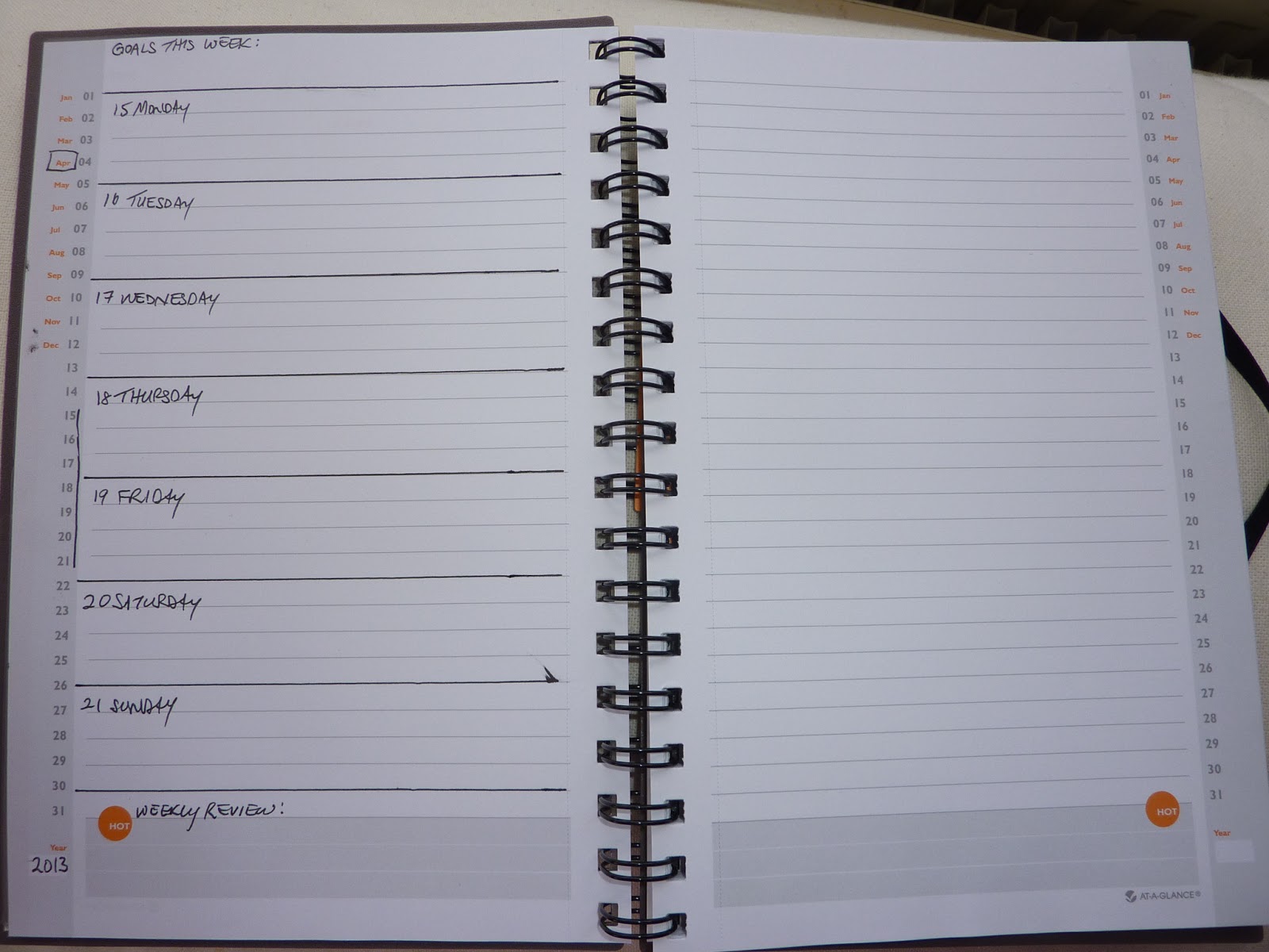 Plannerisms: At-A-Glance Planning Notebooks