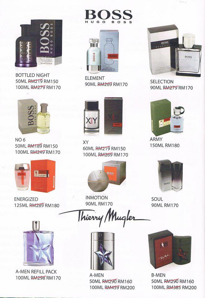 FaiCreation Aromatic Perfumes: KATALOG ORIGINAL REJECT PERFUME