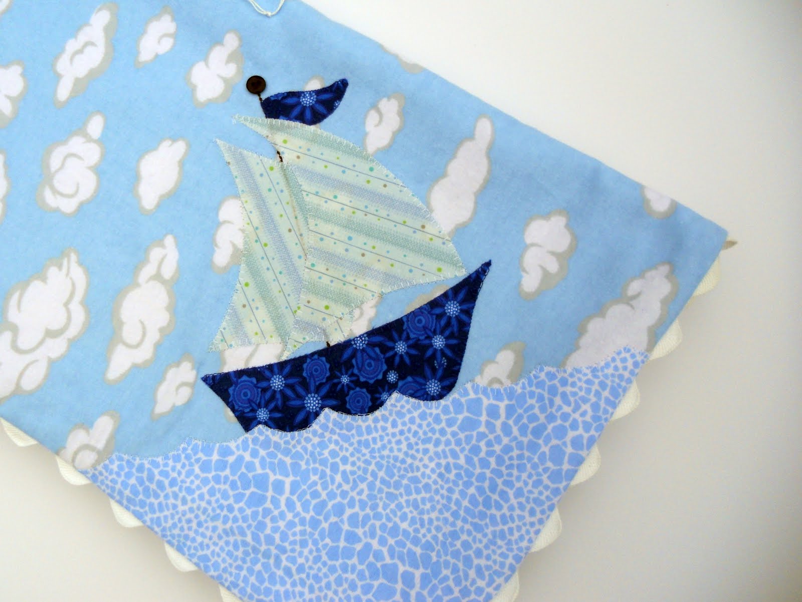 Just Another Hang Up: Sailboat Applique