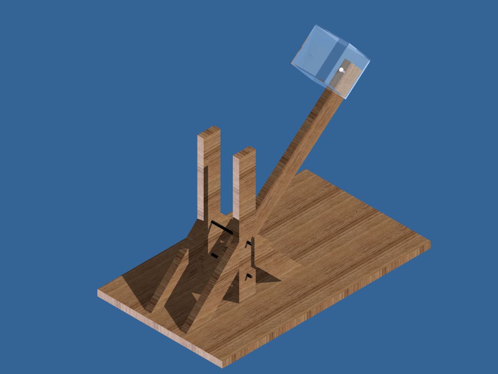 Projeto De Catapulta De Madeira