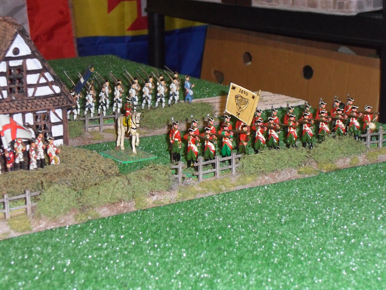 Westerhope Wargame Group: 40mm. Prince August castings.