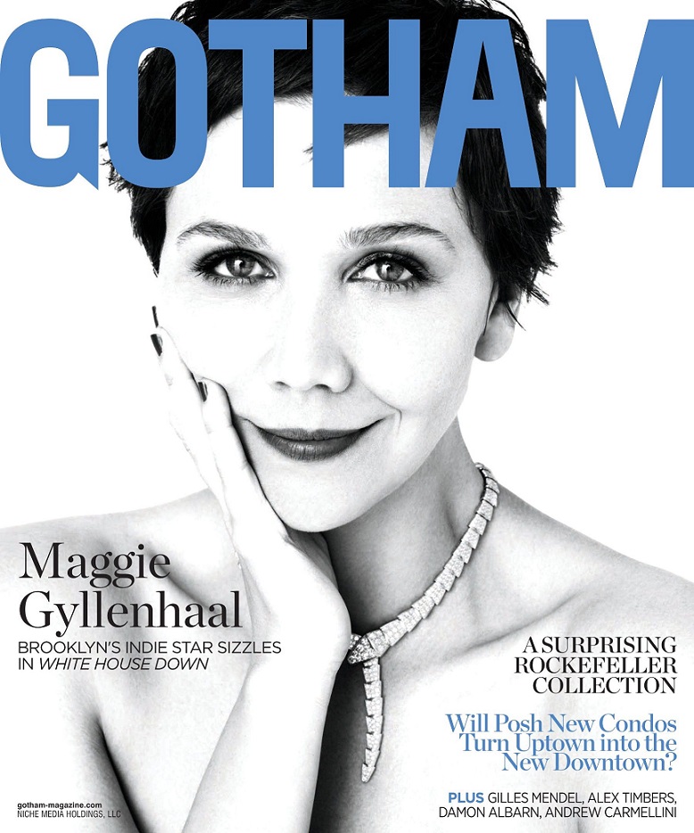 Maggie Gyllenhaal on Covers Magazine Photoshoot For Gotham Magazine ...