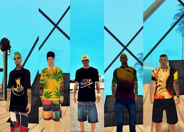 Mods Oficial mta: Pack de Skins diferenciados