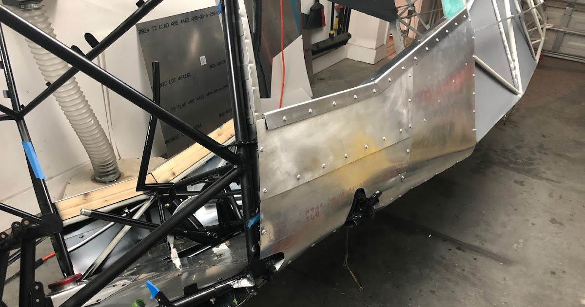 N6408C Bearhawk 4 Place Builders Log: Sheet Metal Under the Doors