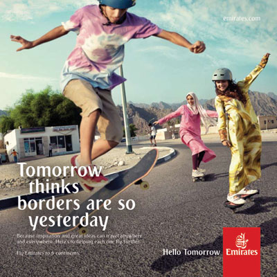 EK433B77W™: Emirates launches new global brand platform – “Hello Tomorrow”