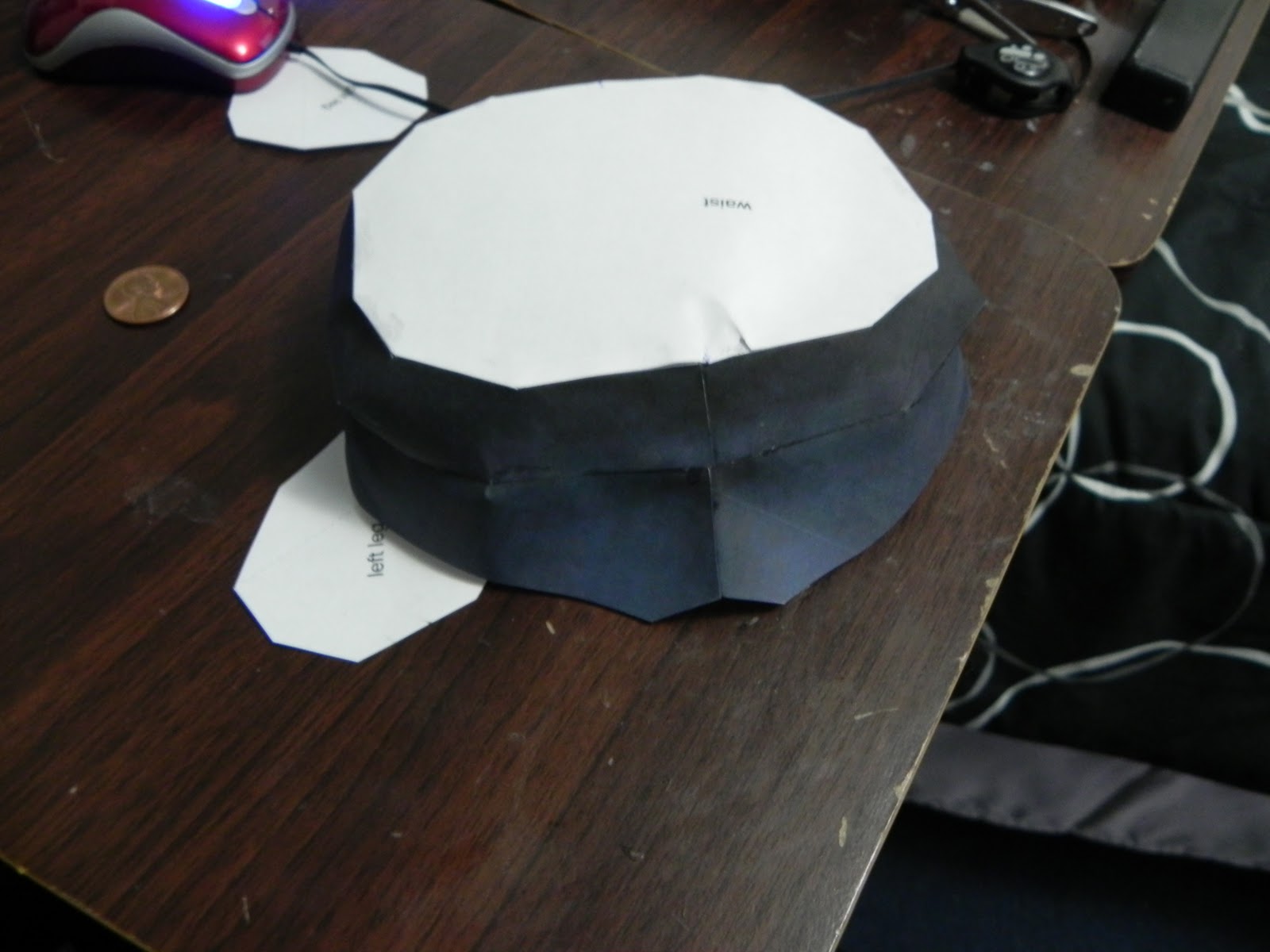 JoelCampos' Blog: Proceso De Un Papercraft Sexta Parte