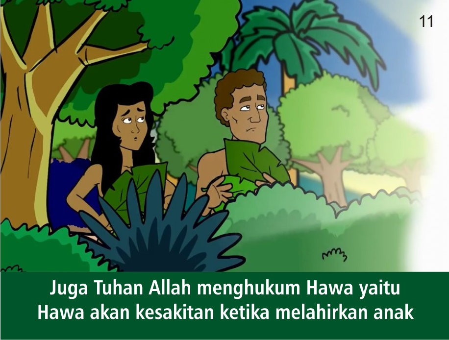 Komik Alkitab Anak: Adam dan Hawa