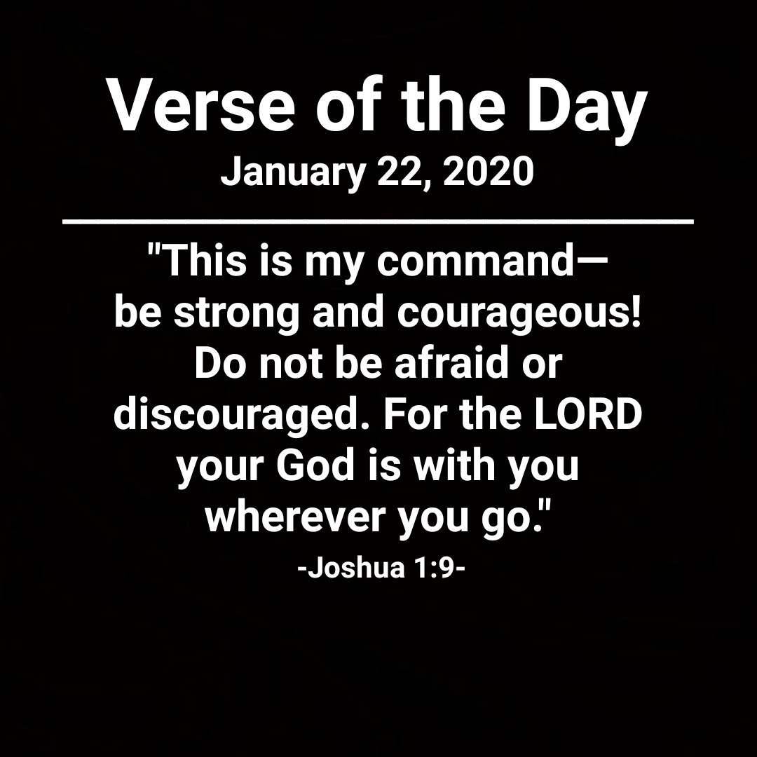 Verse of the Day: January 22, 2020 ~ Spiritual Inspiration